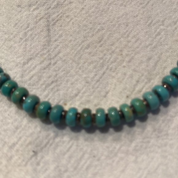 Jewelry | Genuine Turquoise Beaded Necklace Native American | Poshmark